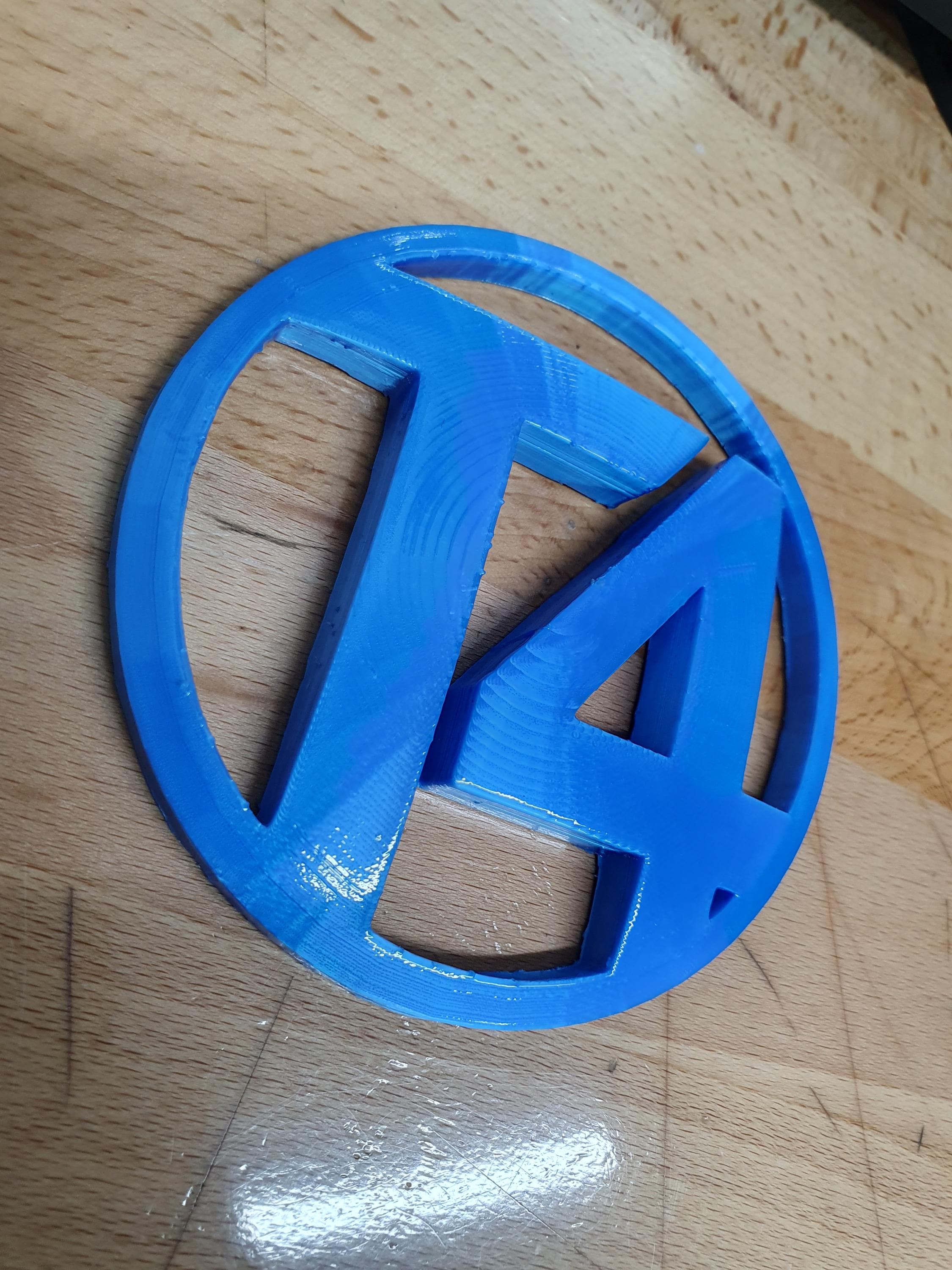 RETRO Logo T4 Rear Badge Emblem 3d Printed. Dub, Beetle, Camper Van Vw ...