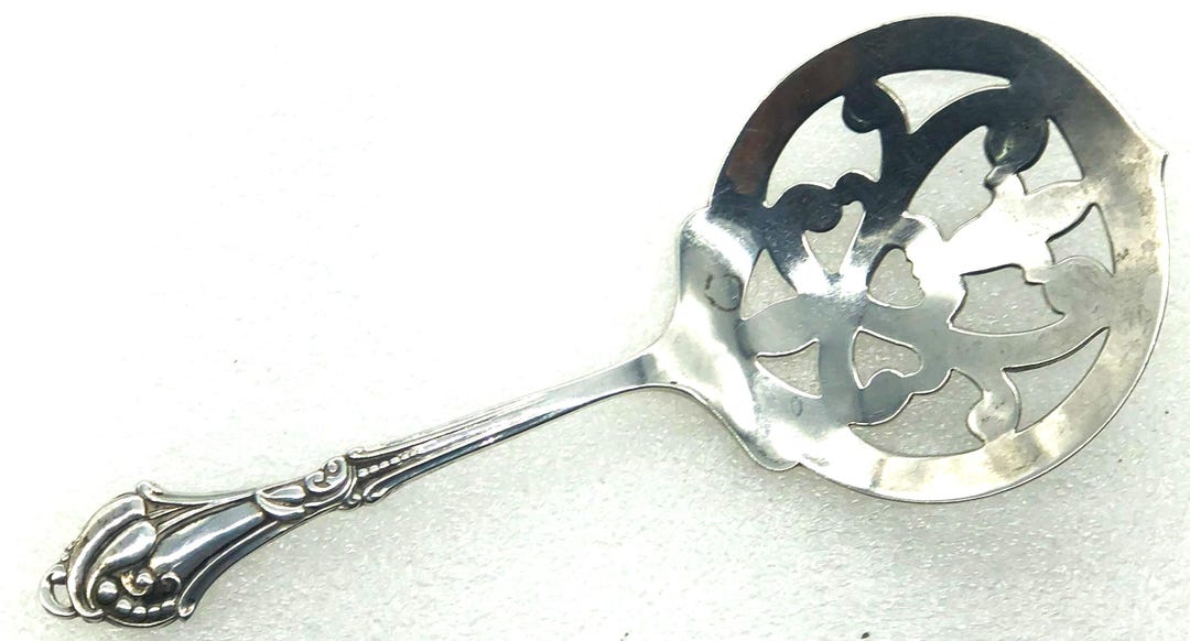 Vintage Sterling Silver Bon Bon / Nut Spoon - Etsy