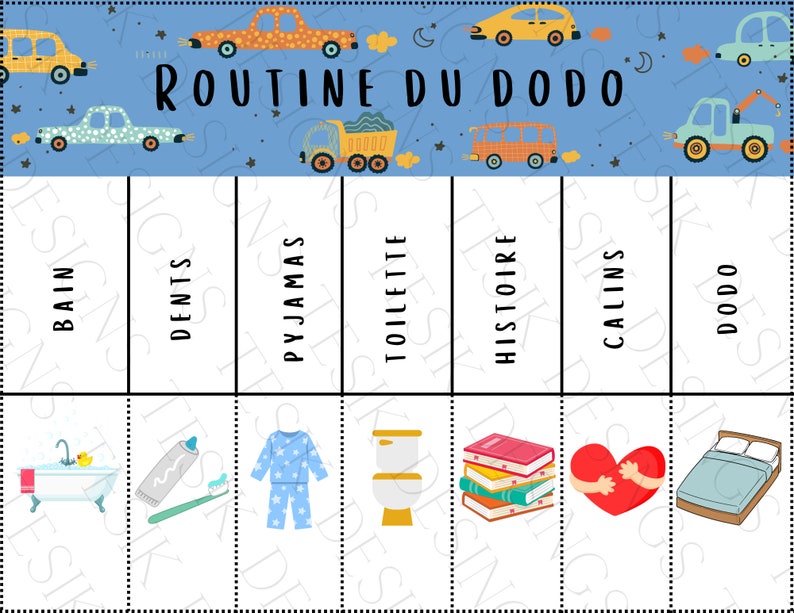 Routine Du Dodo - Etsy Canada