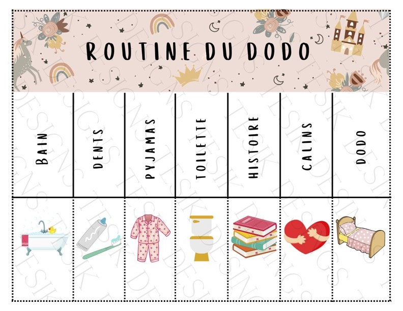 Routine Du Dodo (préfabriqué) - Etsy