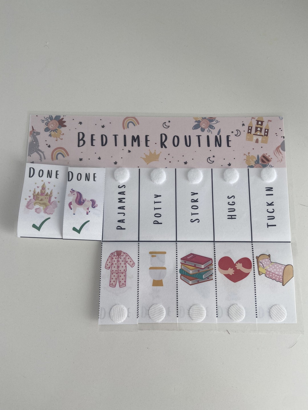 Bedtime Routine (pre-made) - Etsy