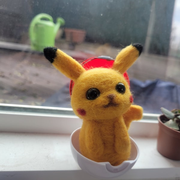 Pikachu Needle Felt - Etsy