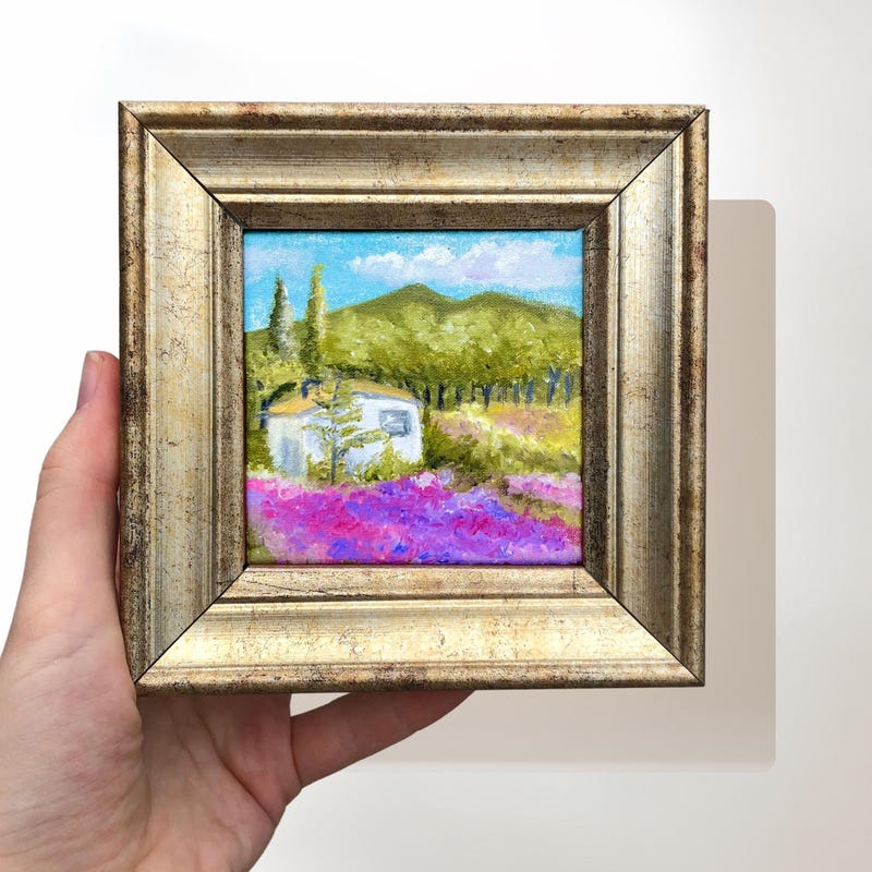Lavender Painting - Etsy