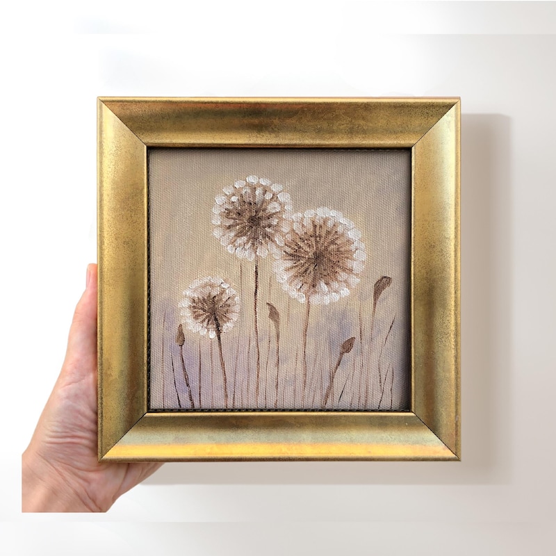 Dandelion Art - Etsy