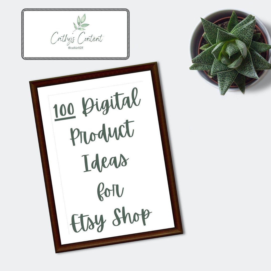 100 Digital Product Ideas for Etsy, Digital Items to Sell on Etsy ...