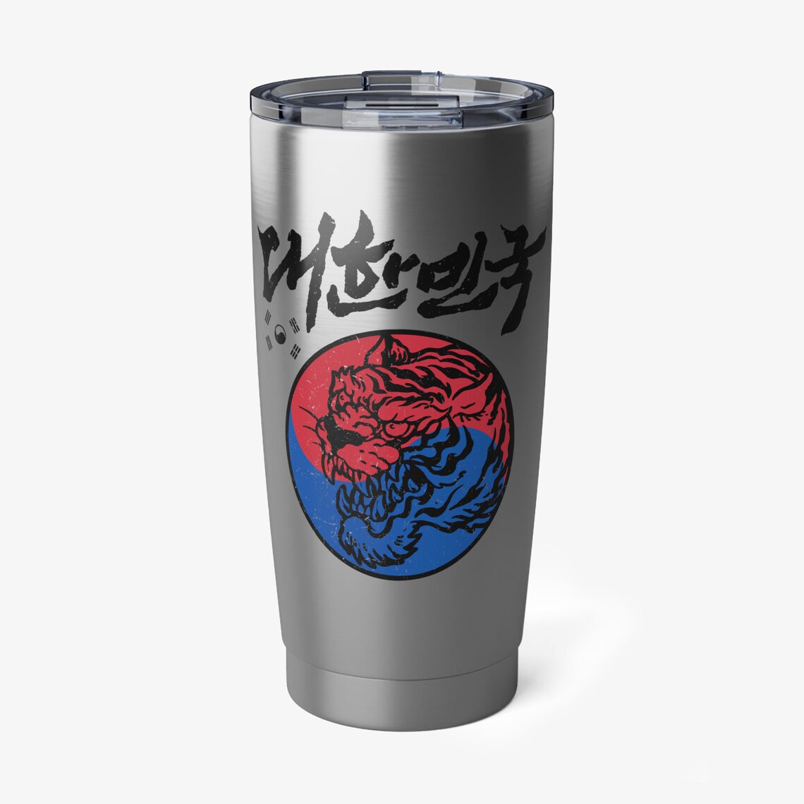 Dae Han Min Guk - Classic South Korea Tiger / 20oz Tumbler / K-pop, K ...