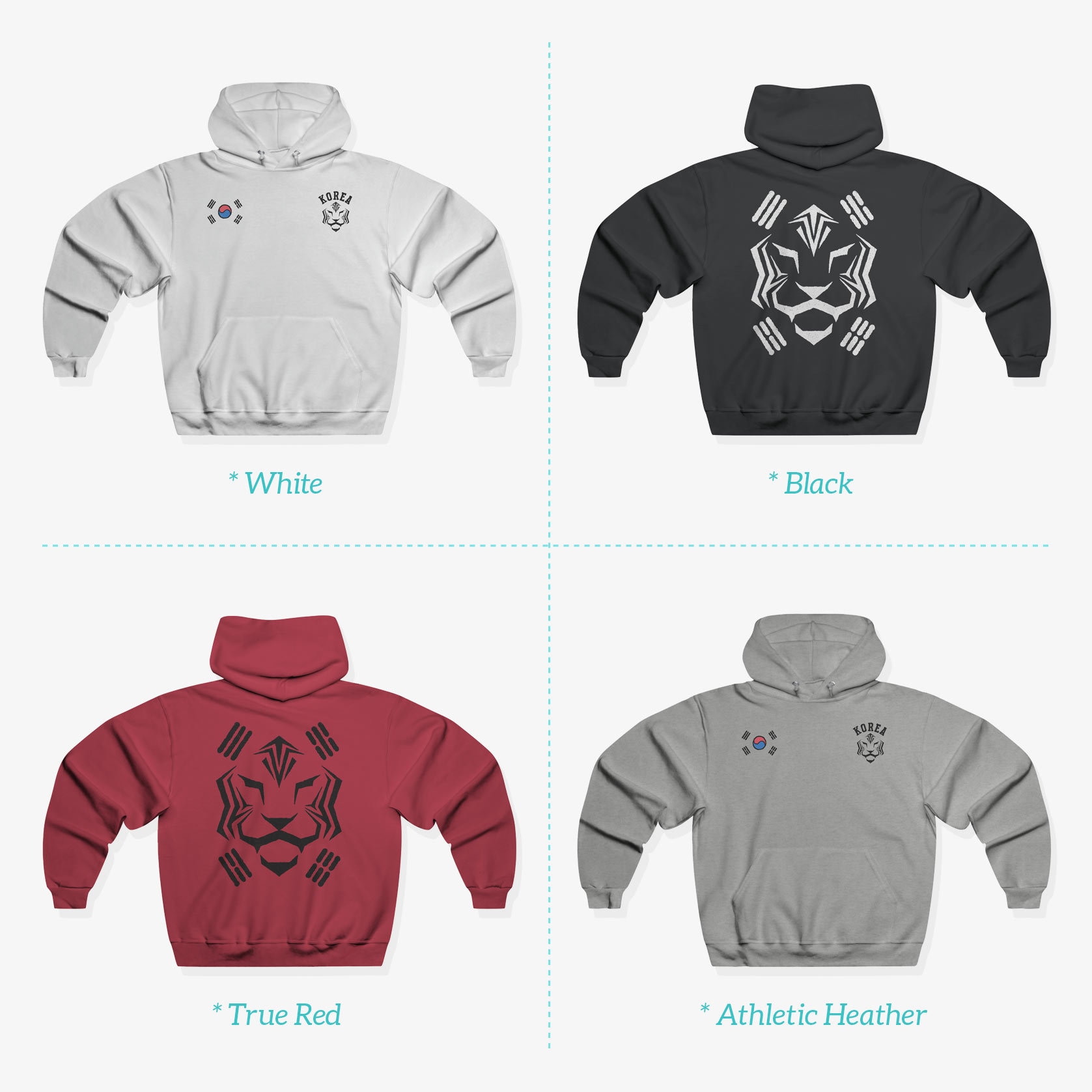 Korean Tiger Soccer Football Merch- Inspired by World Cup / Unisex ...