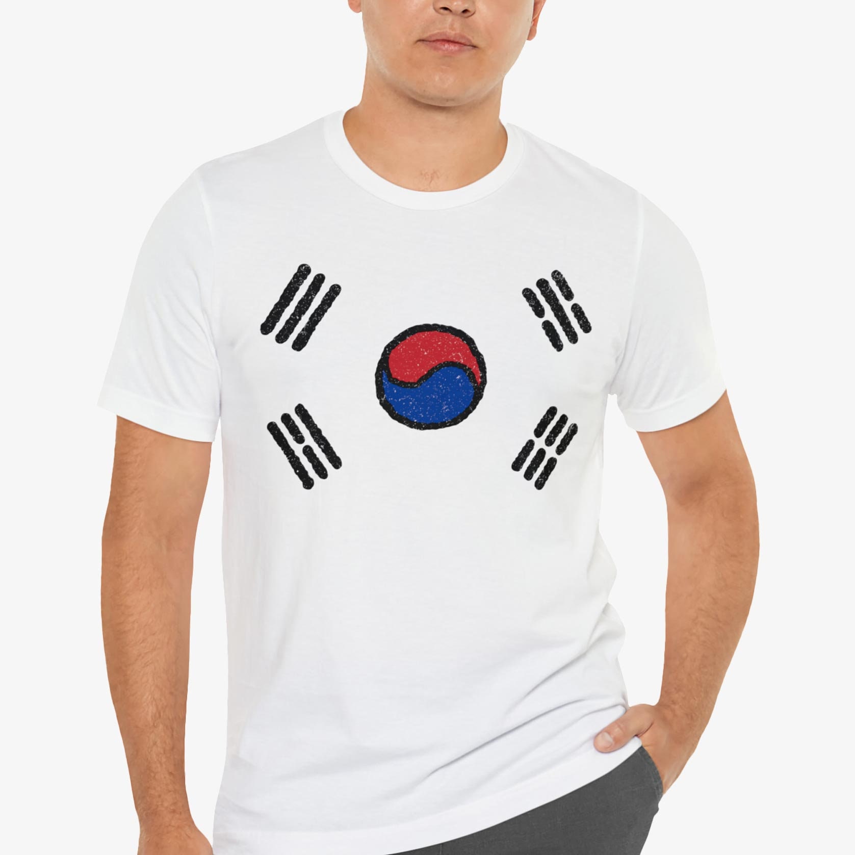 South Korea Flag / Unisex T-shirt / K-pop, K-drama, and K-fashion ...
