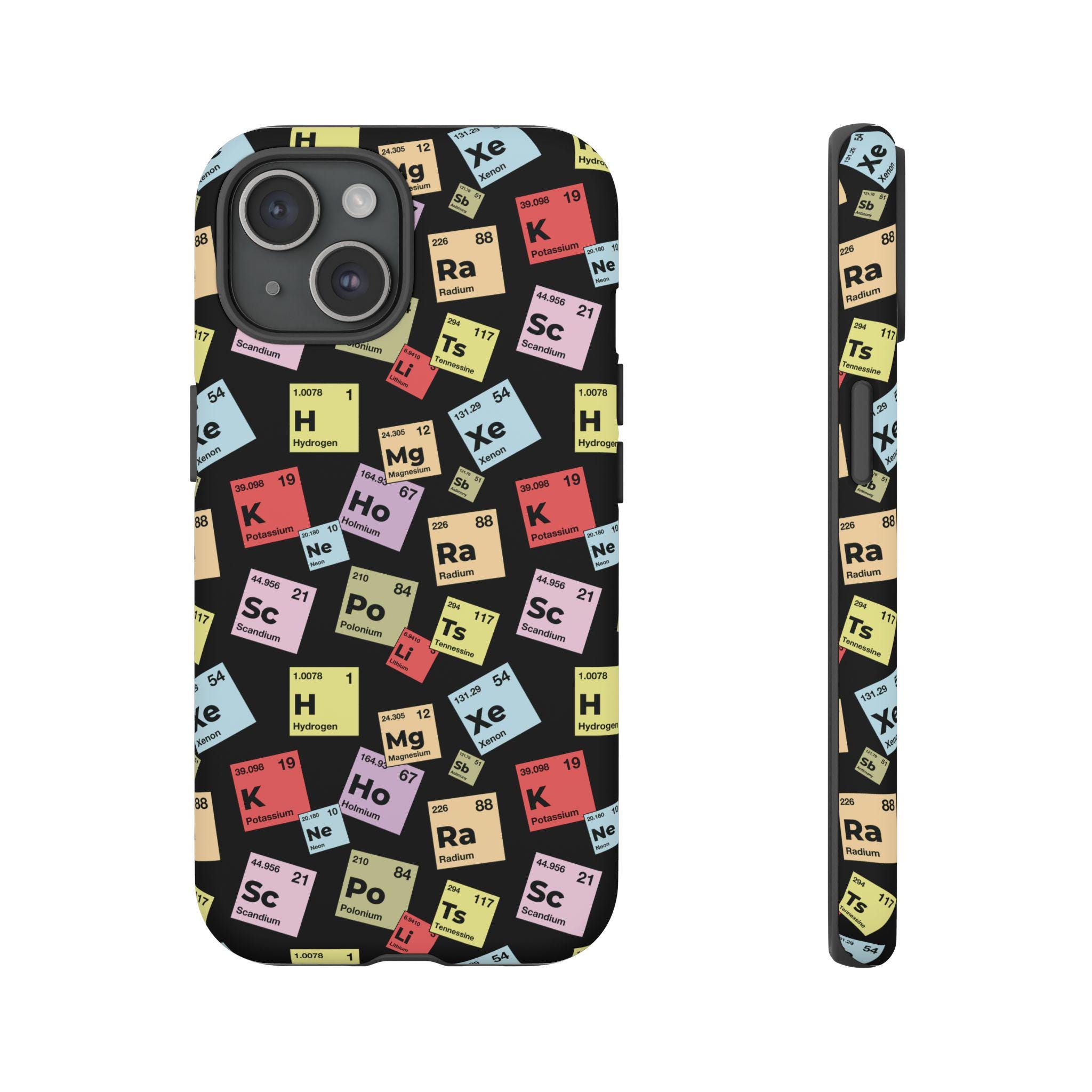 Chemistry Periodic Table Tough Phone Case Compatible With Most Models ...