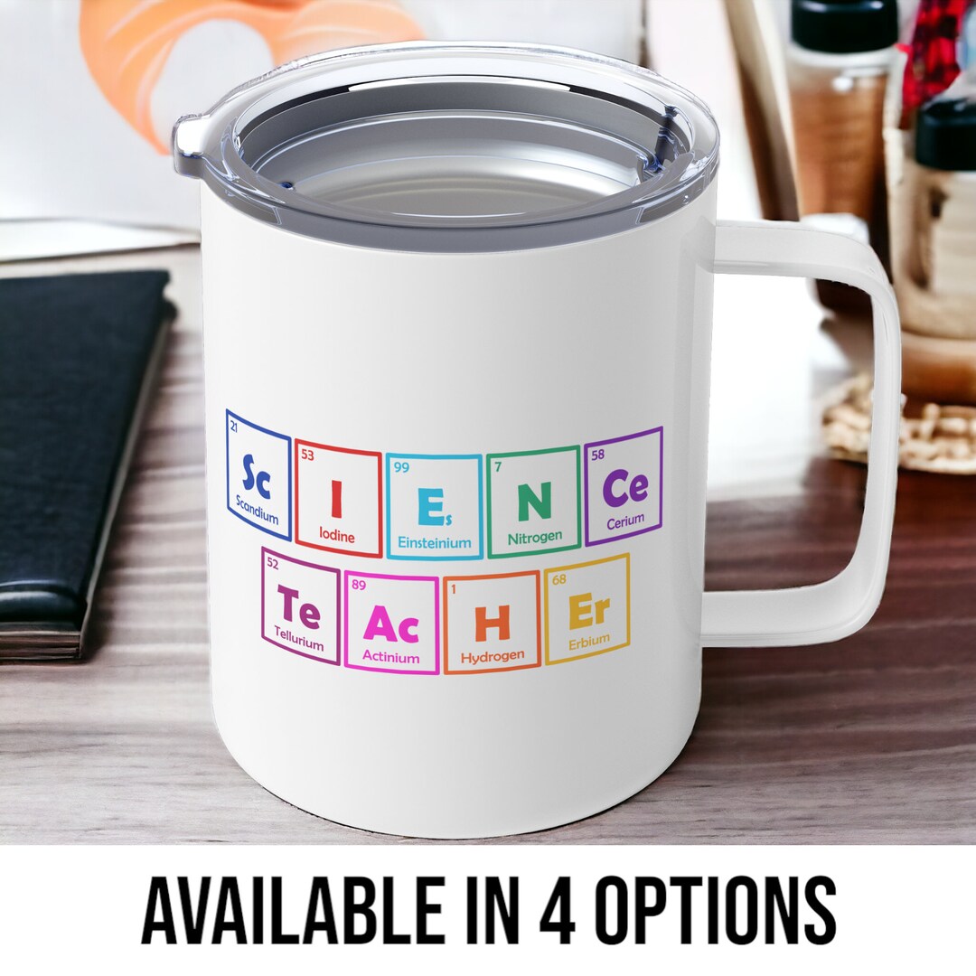 Periodic Table Science Teacher Mug: Funny Teacher Appreciation Gift - Etsy
