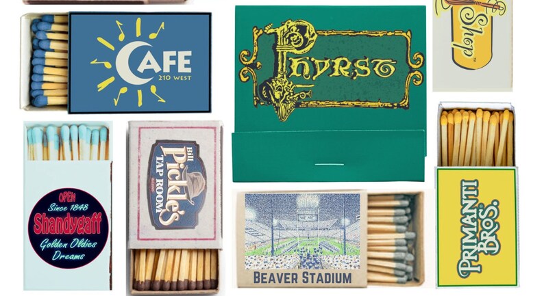 Penn State Matchbox Print - Etsy