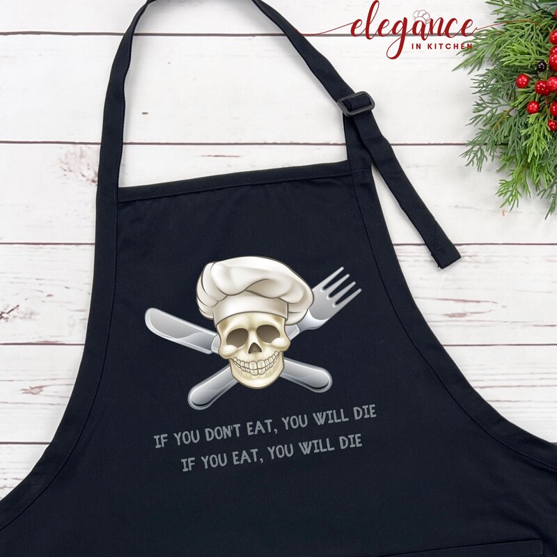 Skull Apron - Etsy