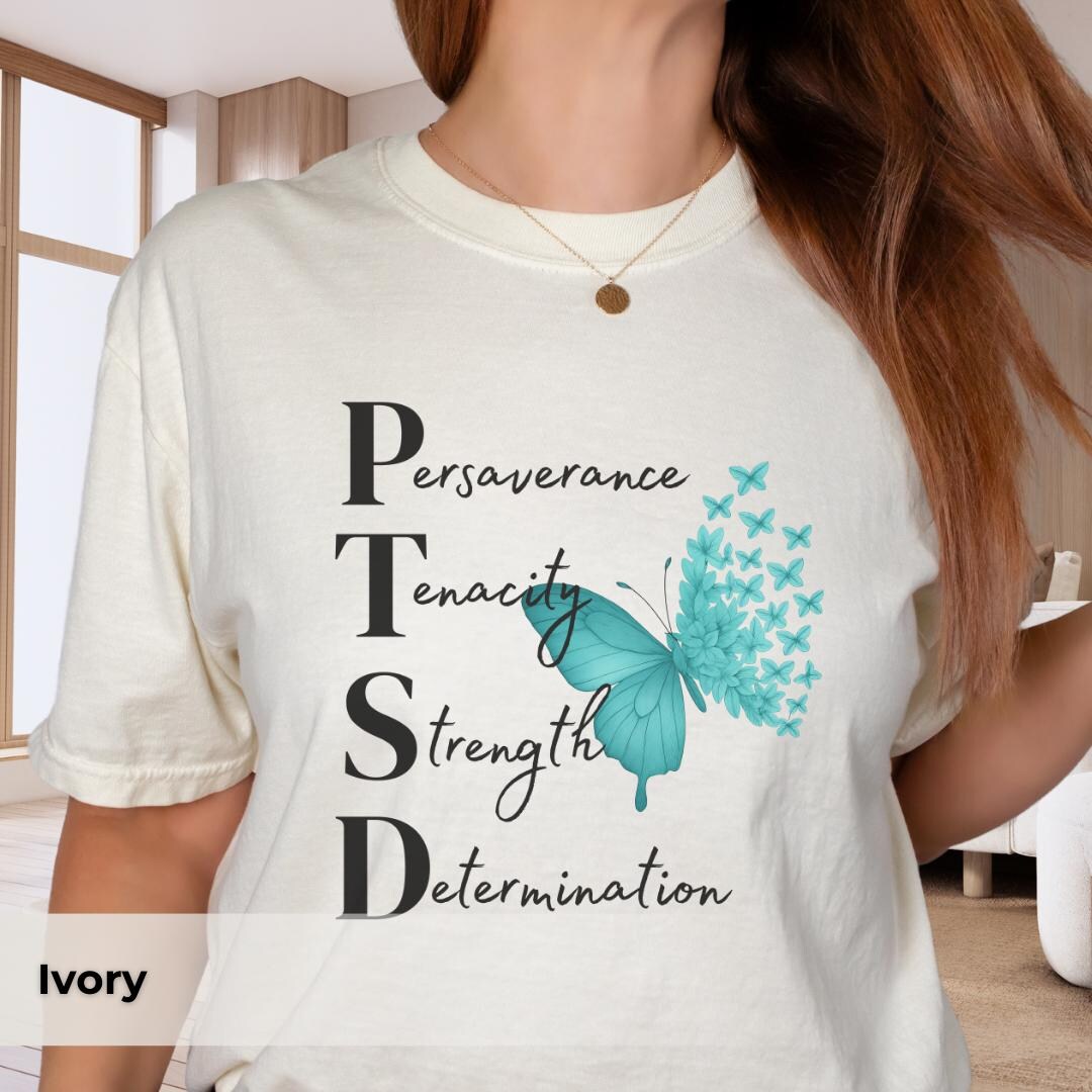 Mental Health Matters Tee, Empowering PTSD Awareness Month Shirt for ...