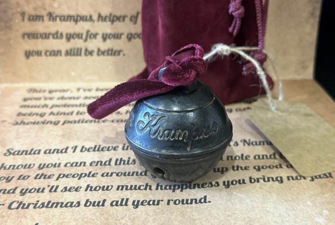 Krampus Bell Movie Replica- Jingles Metal Screen Accurate - Etsy