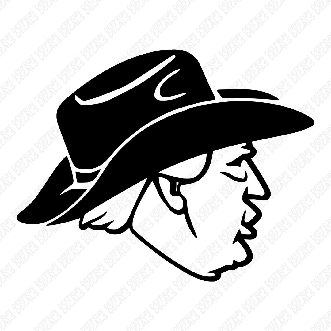 Trump Cowboy MAGA Weatherproof Vinyl Decal - Etsy