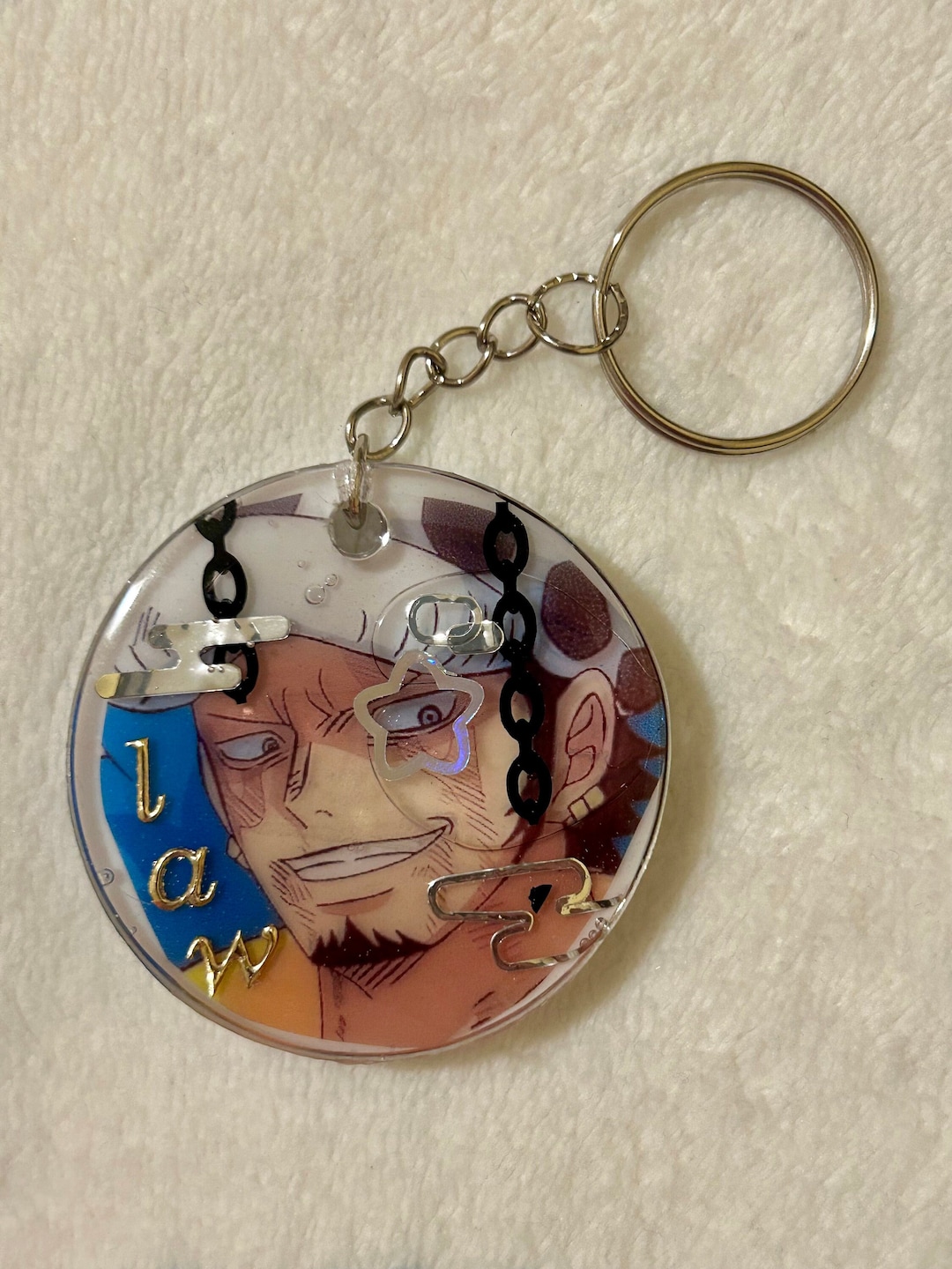 Custom Anime Character Keychain - Etsy