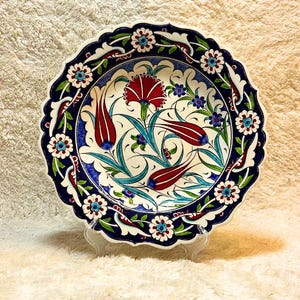 Turkish Tile Art , Cini Turkish Tile , Turkish Handmade Iznik Tile ...