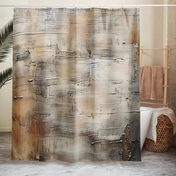 Rust Shower Curtain - Etsy