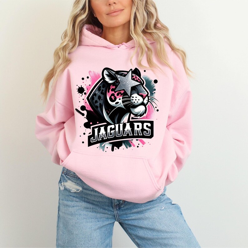 Preppy Jaguars Mascot PNG Go Jaguars PNG Cute Jaguars Shirt DTF ...