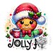 Jolly AF Gingerbread Girl PNG Funny Christmas Shirt Gingerbread Girl ...