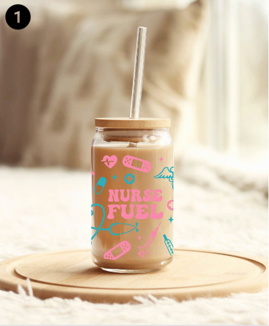 Personalized Nurse Libby Cups, 16oz, Nurse Coffee Cup, Beer Can Glass ...