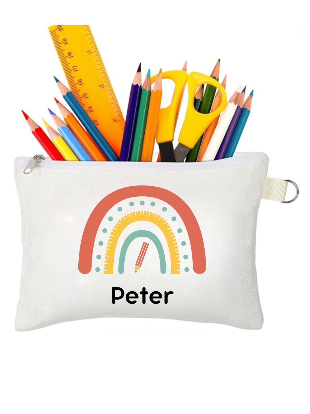 Personalized Back to School Case, School Supplies, Custom Pencil Case ...