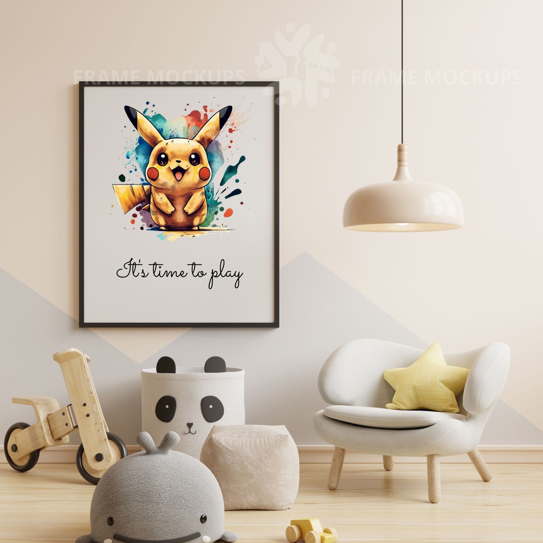 Offer POP ART Pikachu Canva-pop Art Pikachu Fashion Canvas Wall Art ...