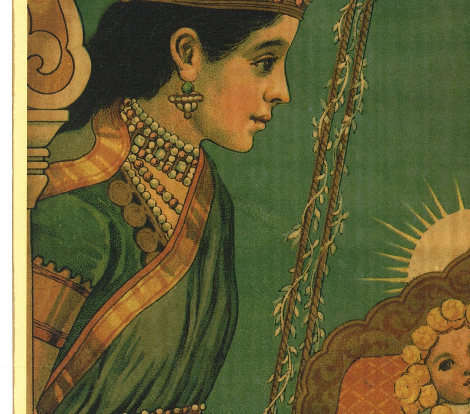 Shri Ram Janm (the Birth of Shri Rama) by Raja Ravi Varma and Ravi ...