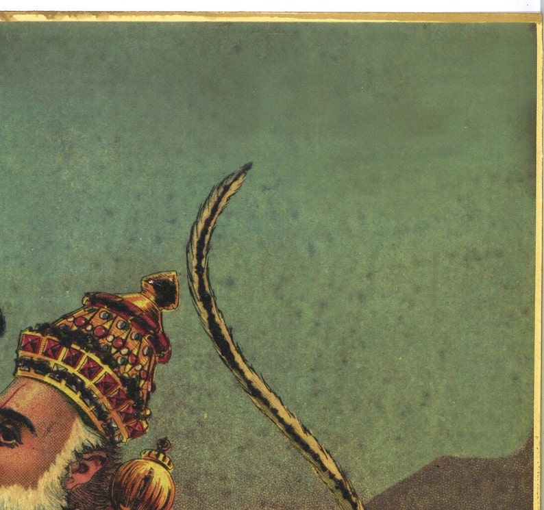 Hanuman by Raja Ravi Varma and Ravi Varma Press, Karla Lonavala ...