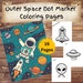 Outer Space Dot Marker Worksheets, Dot Marker Activities for Toddlers ...
