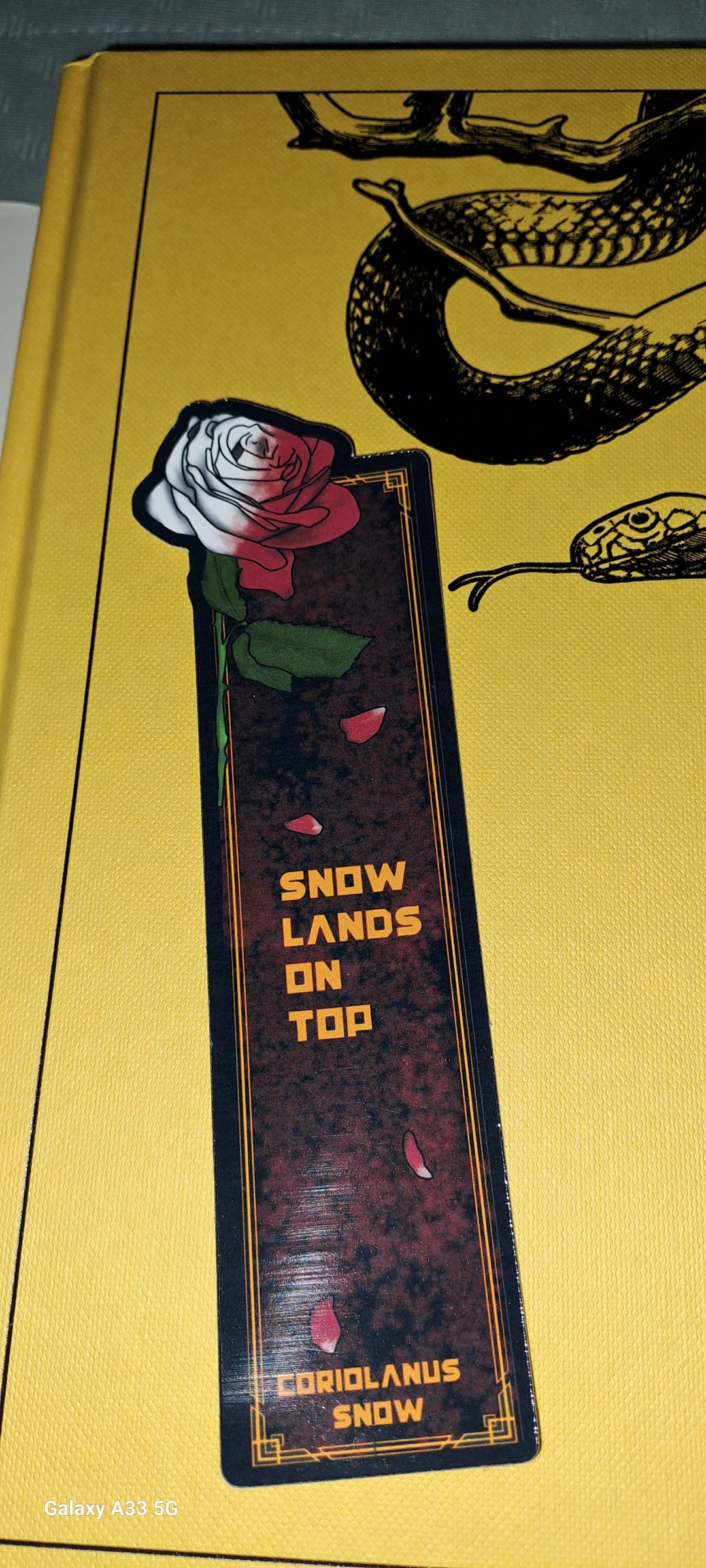The Hunger Games the Ballad of Songbirds and Snakes Bookmark - Etsy