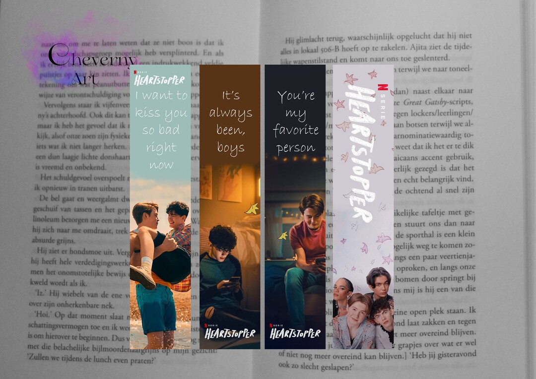 Heart Stopper Bookmarks - Etsy