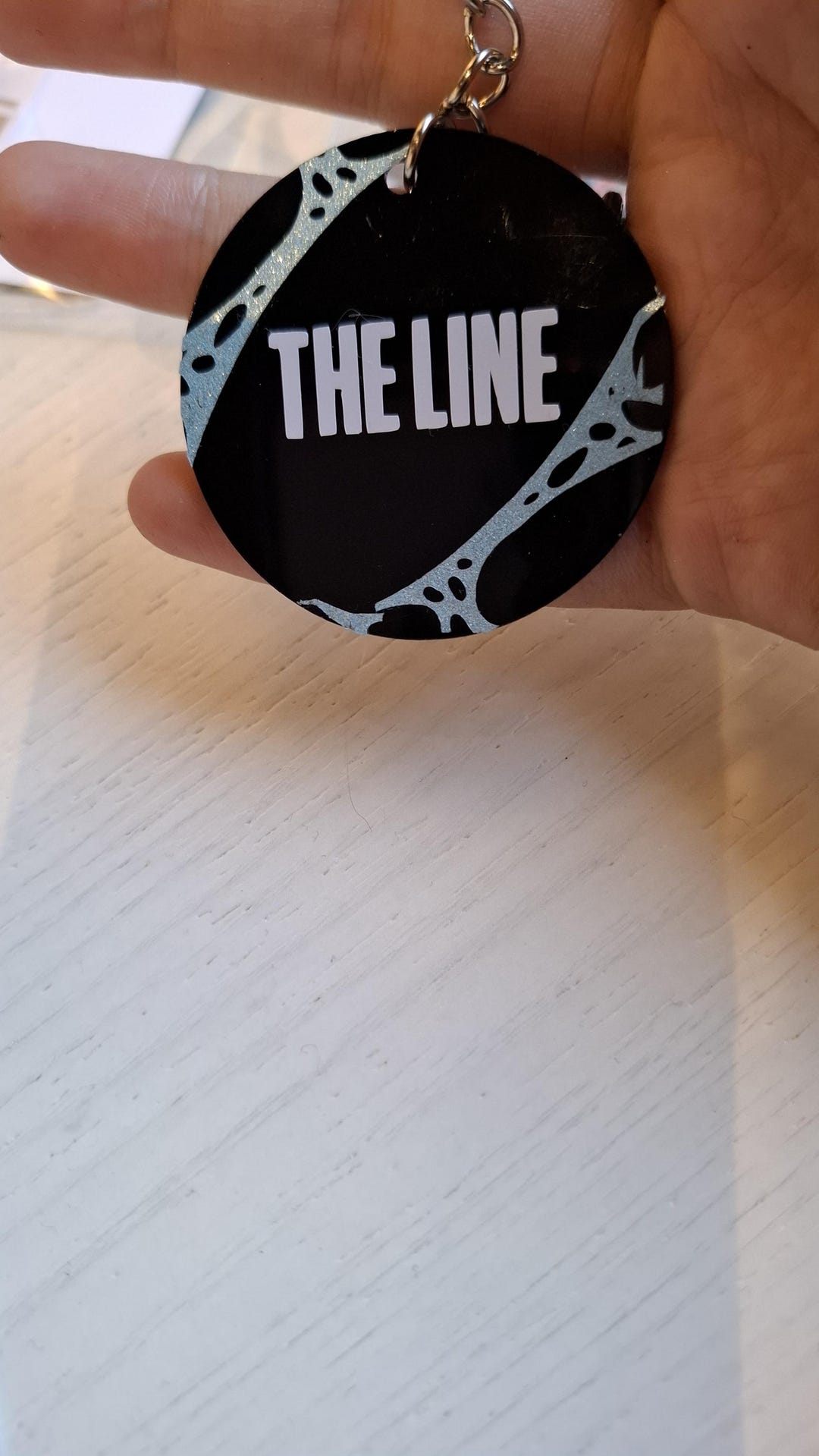 Twenty One Pilots the Line Keychain - Etsy