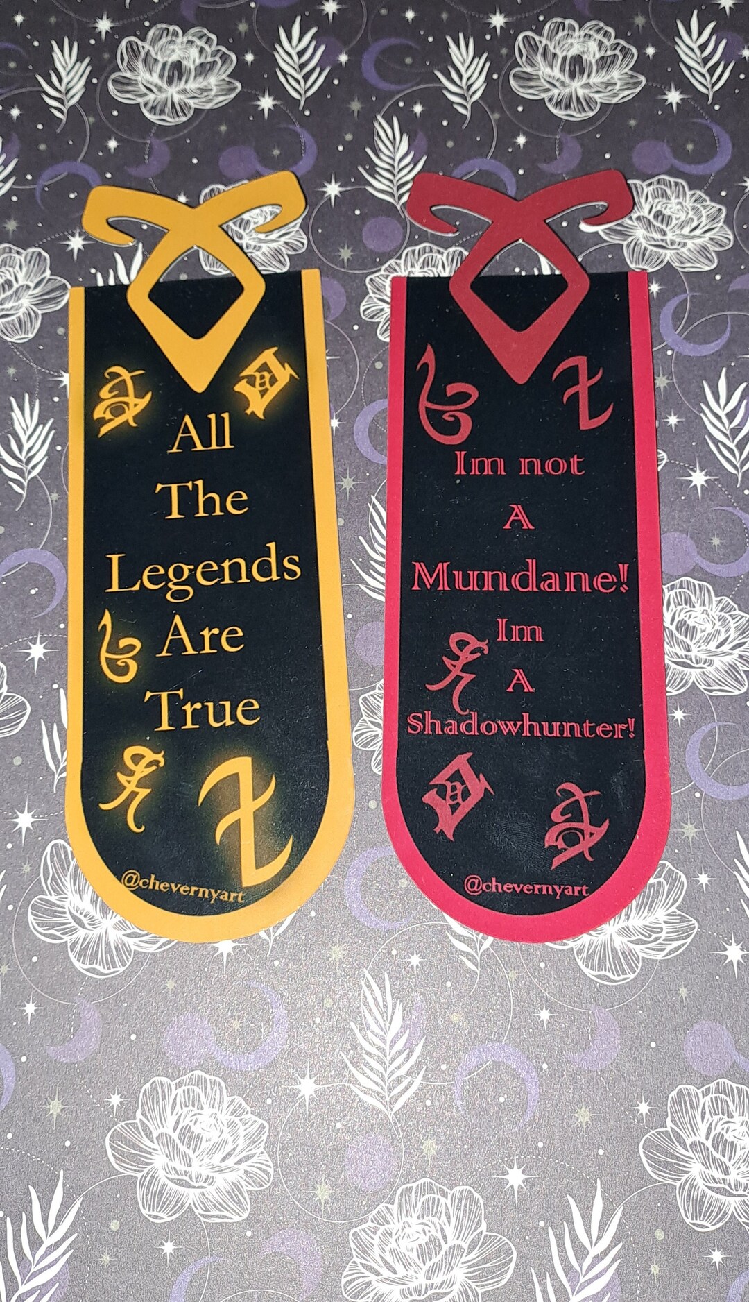 Shadowhunters Bookmarks - Etsy