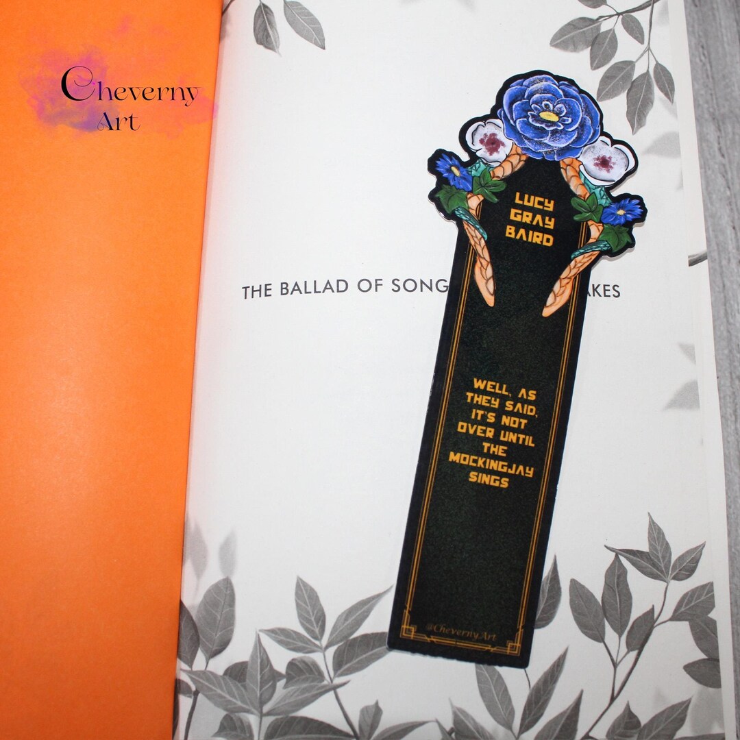The Hunger Games the Ballad of Songbirds and Snakes Bookmark - Etsy