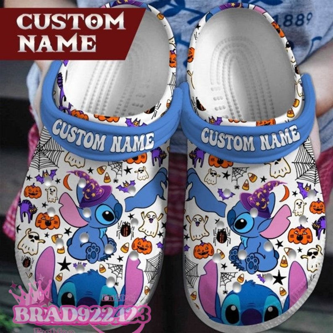 Stitch Clogs Stitch Christmas Slippers Kid/adult Clogs - Etsy