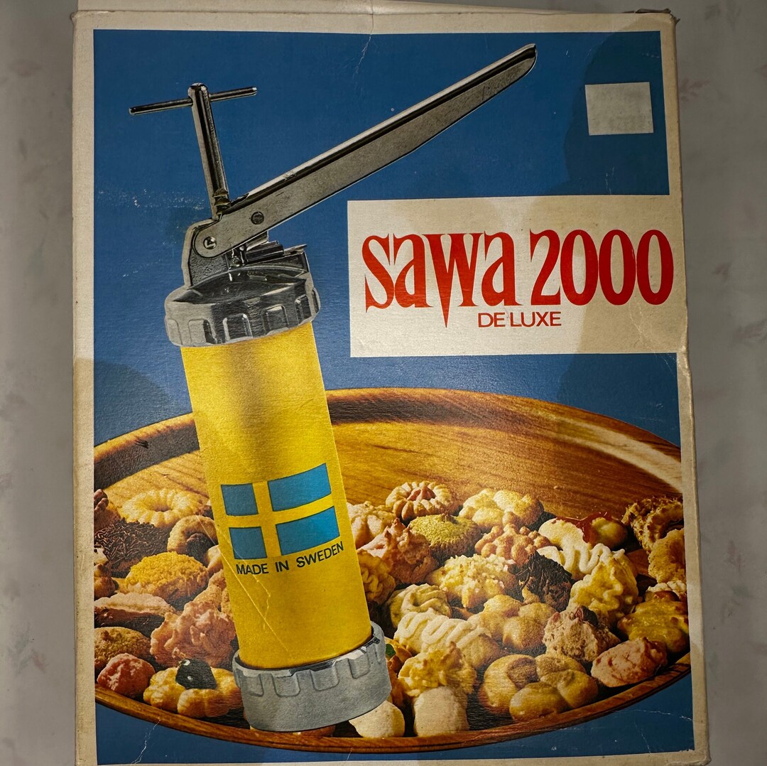Vintage Cookie Press Sawa 2000 De Lux Cookie Spritz Cookies - Etsy