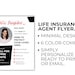 Life Insurance Agent Flyer Template: Editable Canva Design - Etsy