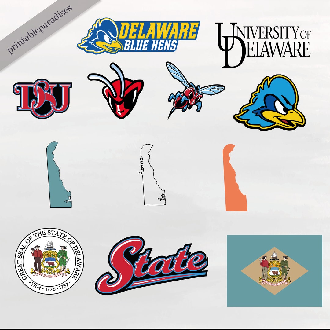 Delaware State Svg Bundle, Delaware Hornets Svg, Dsu Svg, Delaware ...