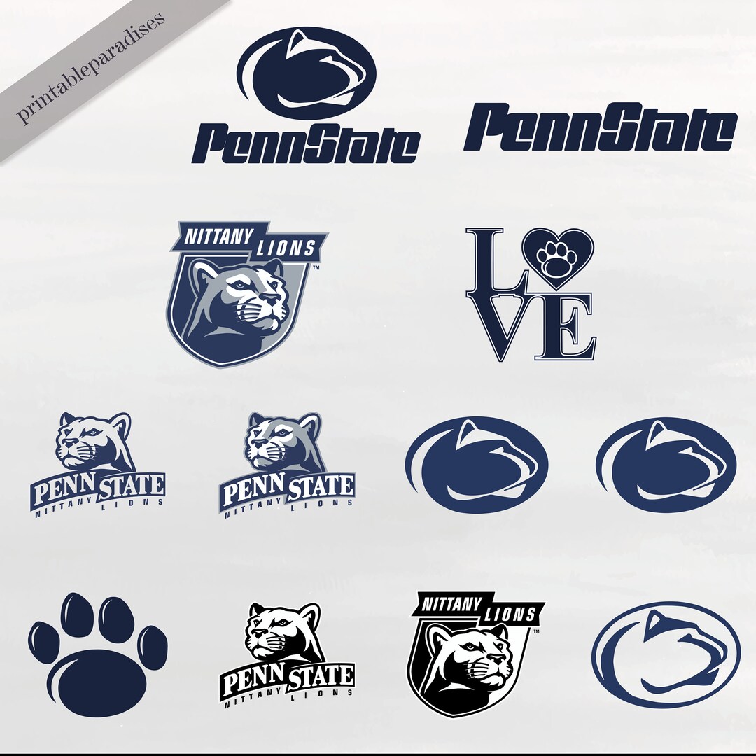 Pennstate Svg Bundle Pennstate Love Svg Pennstate Lions Svg - Etsy Canada