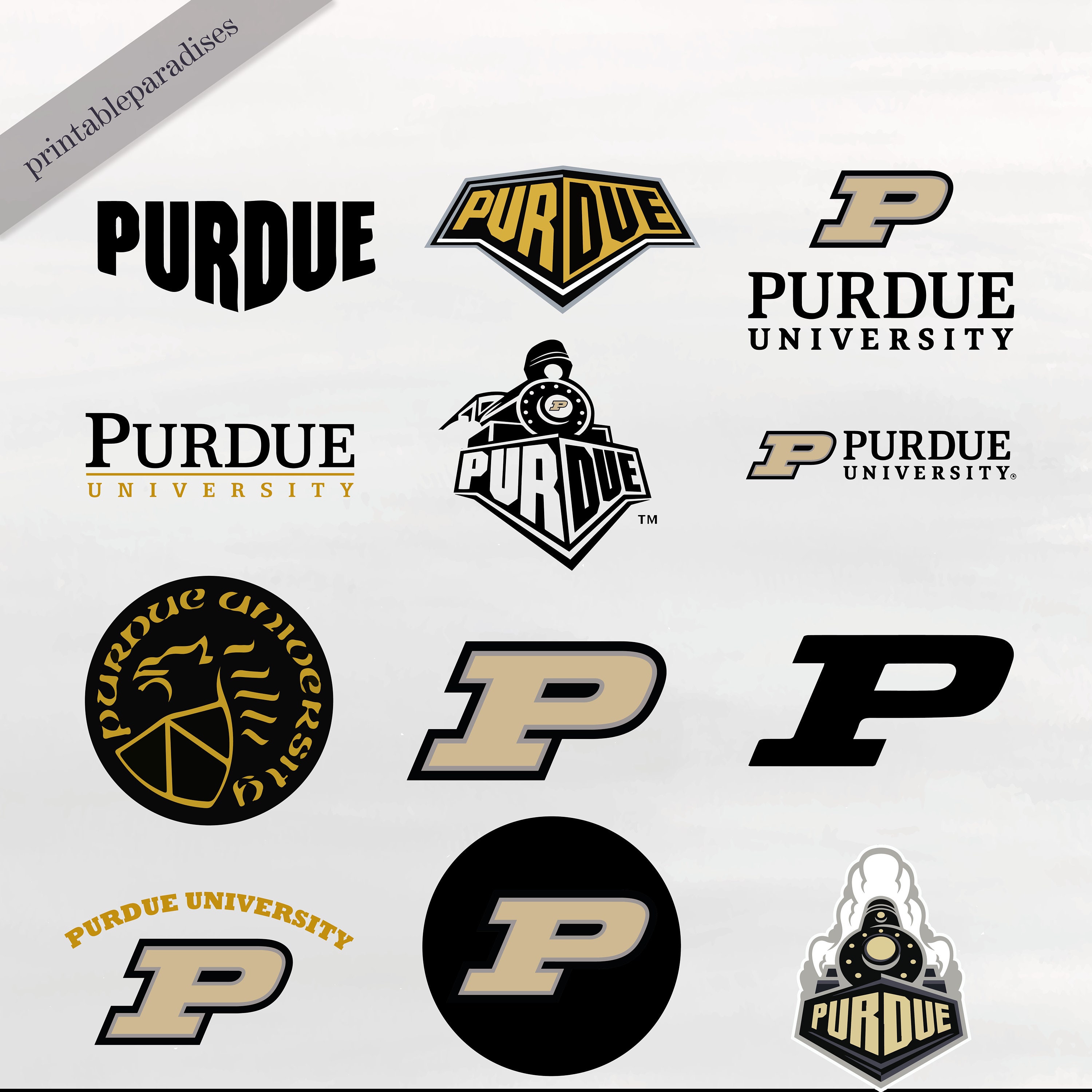 Purdue P Logo