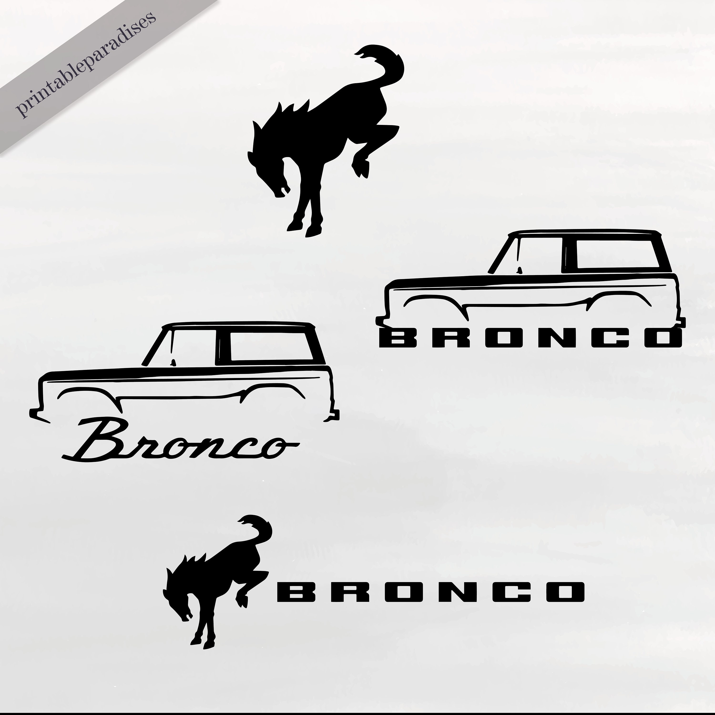 Sport Car Svg Bronco Svg Ford Bronco Suv Svg Ford Cut - Etsy Canada