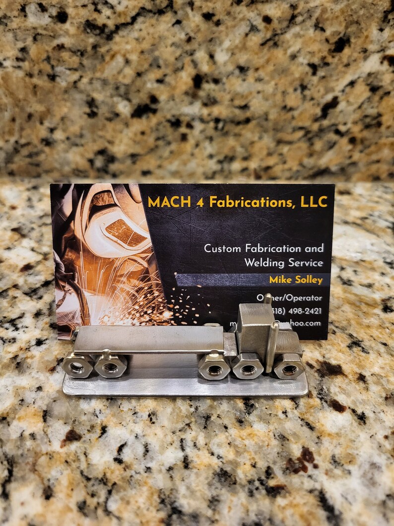 18 Wheeler Business Card Holder - Etsy