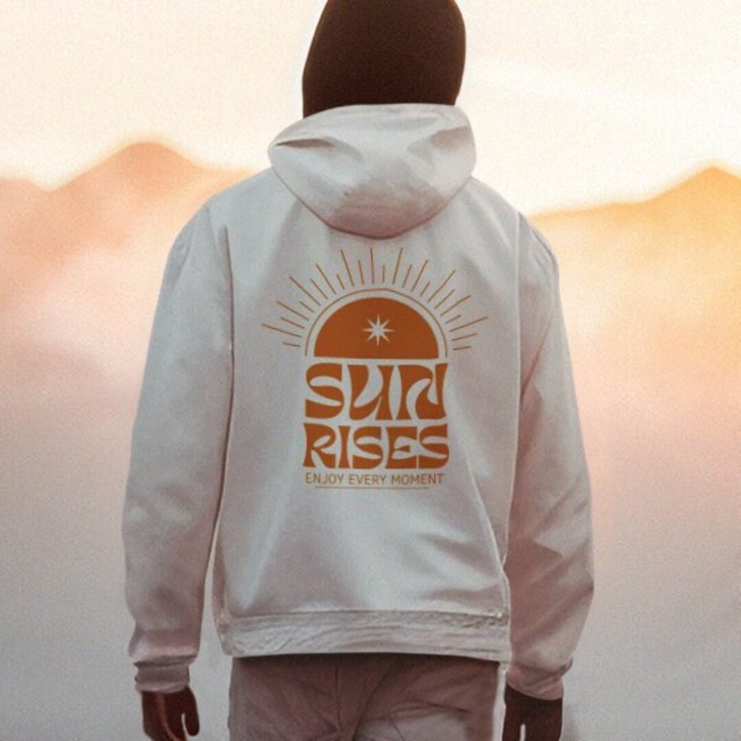 Sunrise Hoodie Sunset Hoodie Beach Hoodie Mental Health Hoodie ...