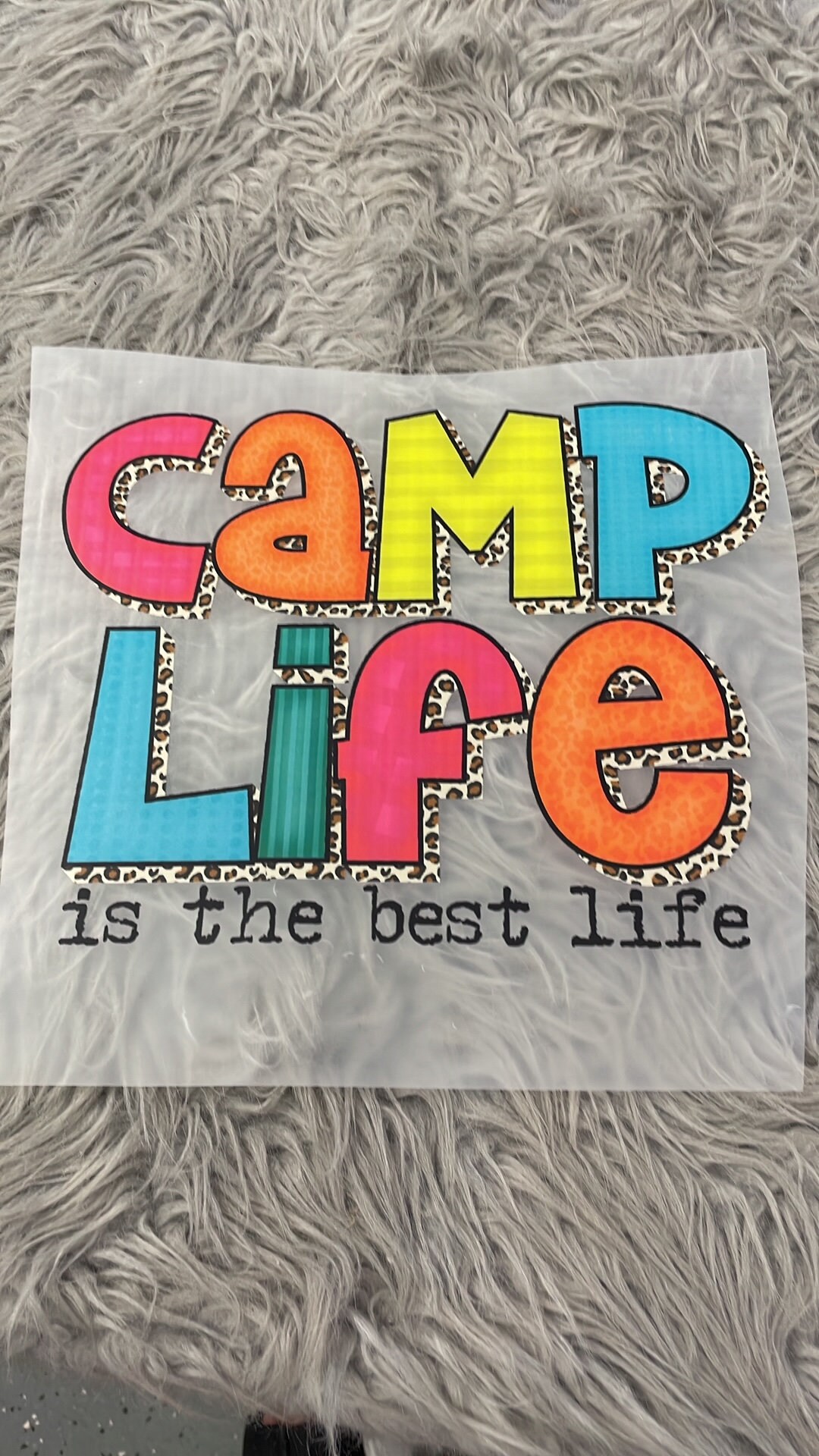 Camp Life, Summer, Ready to Press DTF TRANSFER ,shirt Iron On. - Etsy