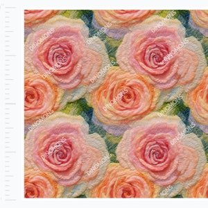 Stunning Rose Petal Embroidery Style Seamless Patterns, Roses Petal ...