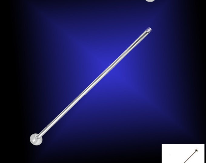 USA 4 Beads Storage Bar METAL From Merzies Stainless Steel Removable ...