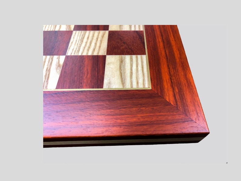 Extra Large Solid Wood Chess Board - 2.5" Squares - Etsy