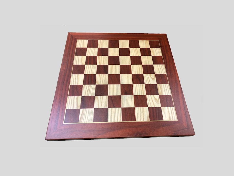 Extra Large Solid Wood Chess Board - 2.5" Squares - Etsy