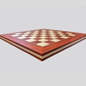 Extra Large Solid Wood Chess Board - 2.5" Squares - Etsy